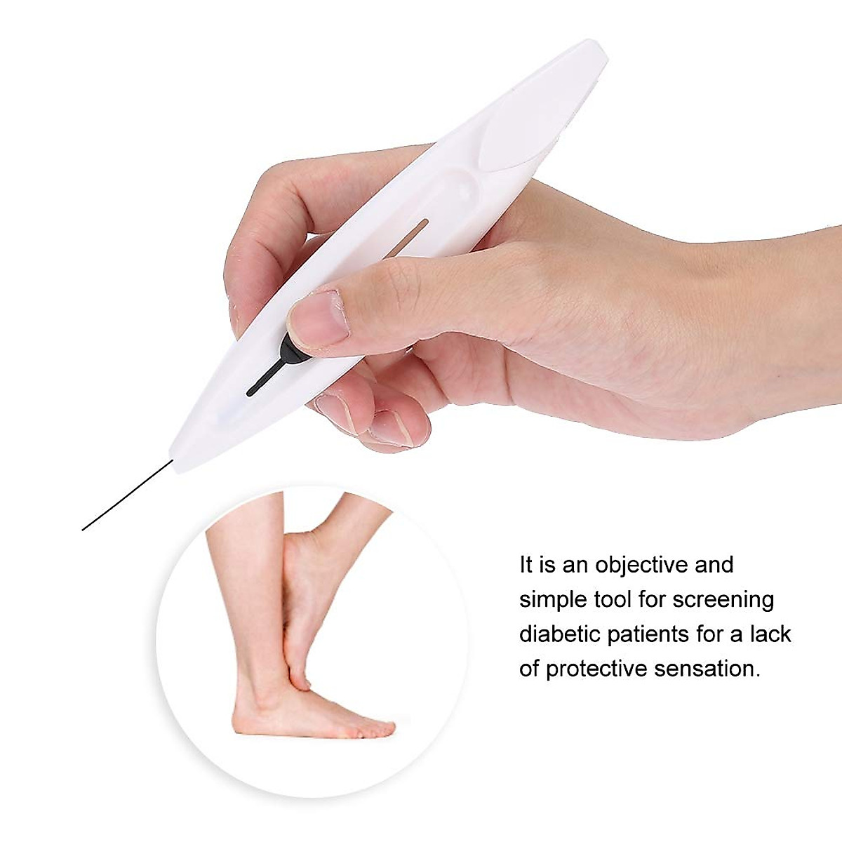 Coloured Monofilament for Diabetes,Monofilament Feet,Monofilament Foot 10 Grams Diabetes Test Monofilaments Foot Reflection Neuropathy Reflection Screening Tool