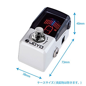 JOYO JF-326 Irontune Pedal Tuner Electric Guitar Single Effect
