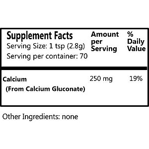 Daily's Calcium Gluconate™ Powder