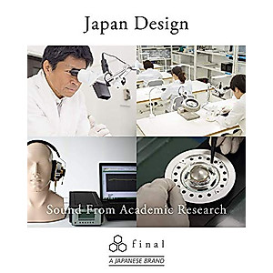 Final E5000 High Resolution Sound Isolating In-Ear Headphones Earphones