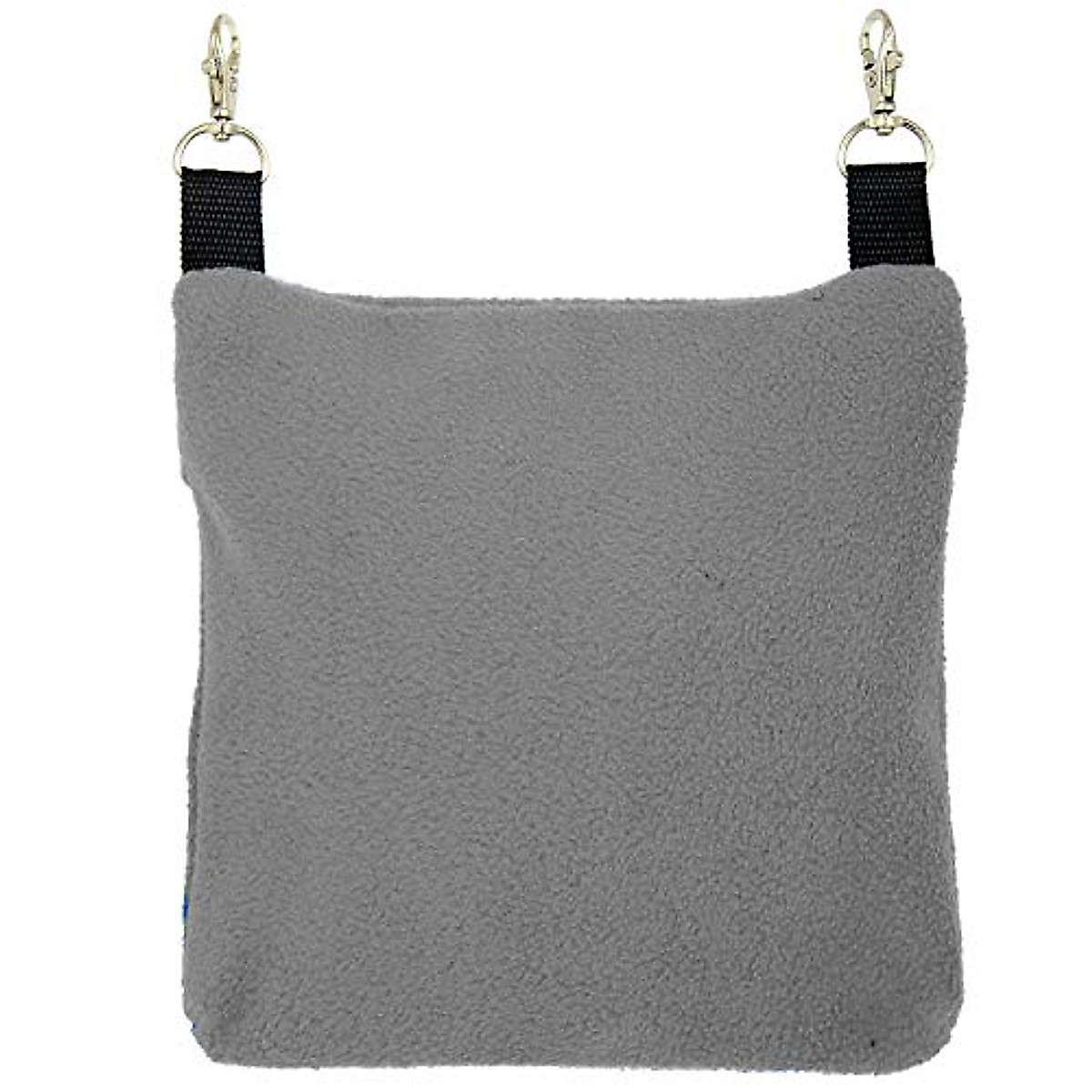 Exotic Nutrition Economy Carry Pouch (Grey) - Fleece Bonding Pouch - for Sugar Gliders, Marmosets, Squirrels, Degus, Hamsters, & Other Small Pets