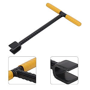 Water Key, Comfortable Grip Alloy Steel T Handle Practical High Hardness Water Valve Wrench for Home