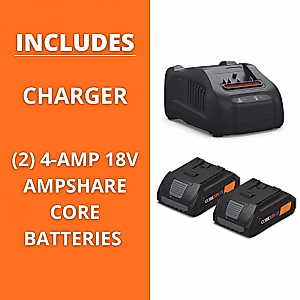 Fein Cordless MultiMaster AMM 500 Plus Top 4 Ah AS for Interior Construction and Renovation - Starlock Plus Mount, QuickIn System, Constant Speed, Metal Drive Head - 71293861090