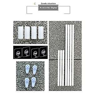 ZWMBYN Mesh Dog Gates for The House, Portable Baby Safety Gate for Stairs Easily Install Anywhere, Child Gates for Gateways Providing a Safe Enclosure Fence for Pets and Kids, 41 x 31 Inch
