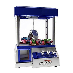 Mini Claw Machine For Kids – The Toy Grabber is Ideal for Children and Parties, Fill with Small Toys and Candy – Feature LED Lights, Loud Sound Effects and Coins