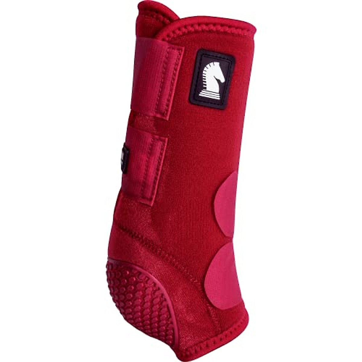 Classic Equine Flexion by Legacy2 Front Support Boots, Crimson, Medium