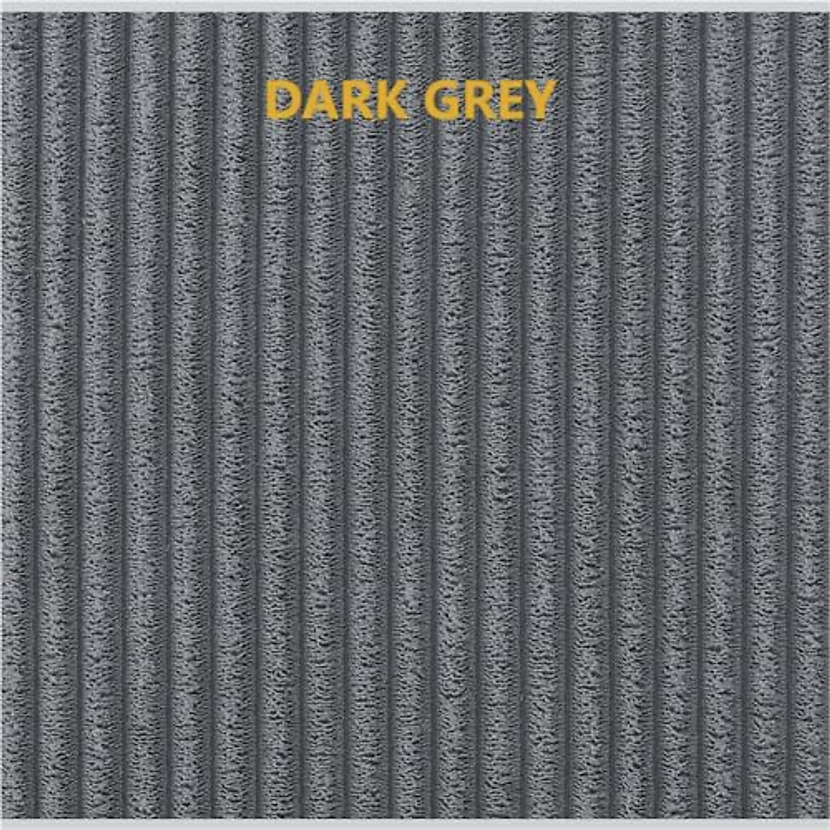 Legend Vansen 4PCS Corduroy Lounges Loveseat Couch Chaises Longues, Dark Grey