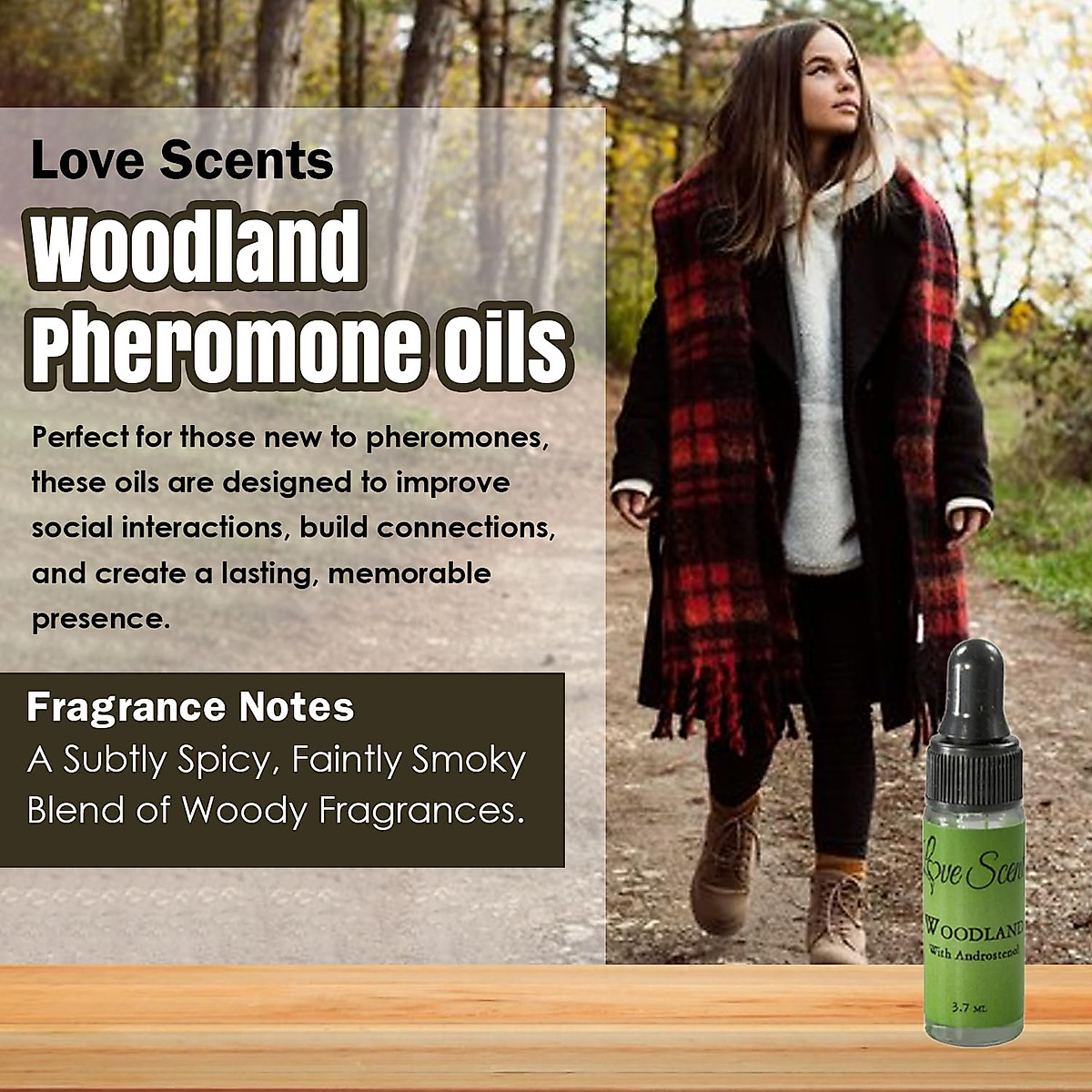 Love Scent Pheromone Oils, Pheromone Oil with AndrosteNOL, Body Oil Perfume for Women and Men, Long-Lasting Fragrance Body Oil (Sweet Cream, 3.7 ml)