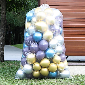 Citadel Black Reinforced Heavy-Duty Balloon Transport Bag - 98.5 x 59 inches | Enhanced Double Thickness for Safe and Convenient Balloon Storage, Versatile Utility Storage Bag