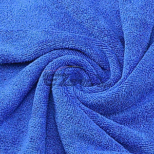 EzAuto Wrap 25Pcs Microfiber Cleaning Cloth Towel Rag Car Polishing Scratch Free Ultra Soft Auto Detailing Multi-Purpose Kitchen