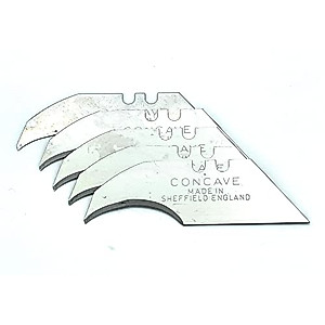 CCA Concave trimming knife blades x 100