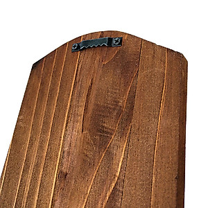 Personalized Wall Mount Rustic Walnut Wooden Bottle Opener with Cap Catcher, Wall Mounted Bottle Opener, Groomsman Gift Best Man Gift Birthday Gift Wedding Gift for Him