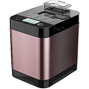Bread Machine, Compact Fast Breadmaker, 450W Appointment Time, 13 Hours Reservation Function, 18 Nutrition Menu, Automatic Fruiting, Heat Preservation Easy to use