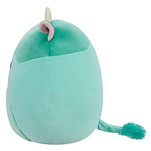Squishmallows Original 14-Inch Seamus Green Cow with Fuzzy Belly - Large Ultrasoft Official Jazwares Plush