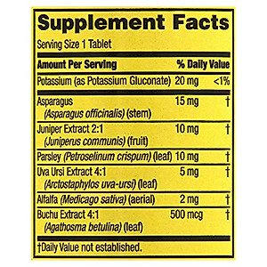 Spring Valley Water Pills Dietary Supplement, 60 Tablets