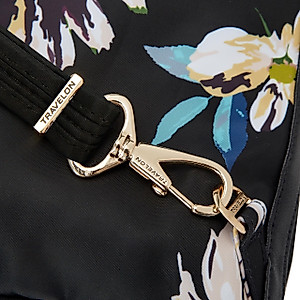 Travelon Addison-Anti-Theft Backpack, Midnight Floral, One Size