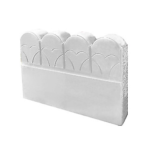 Garden Simulated Brick Fencing Cement Mold Fence Stone Mold Courtyard Lawn Mould Maker for Garden Yard Home