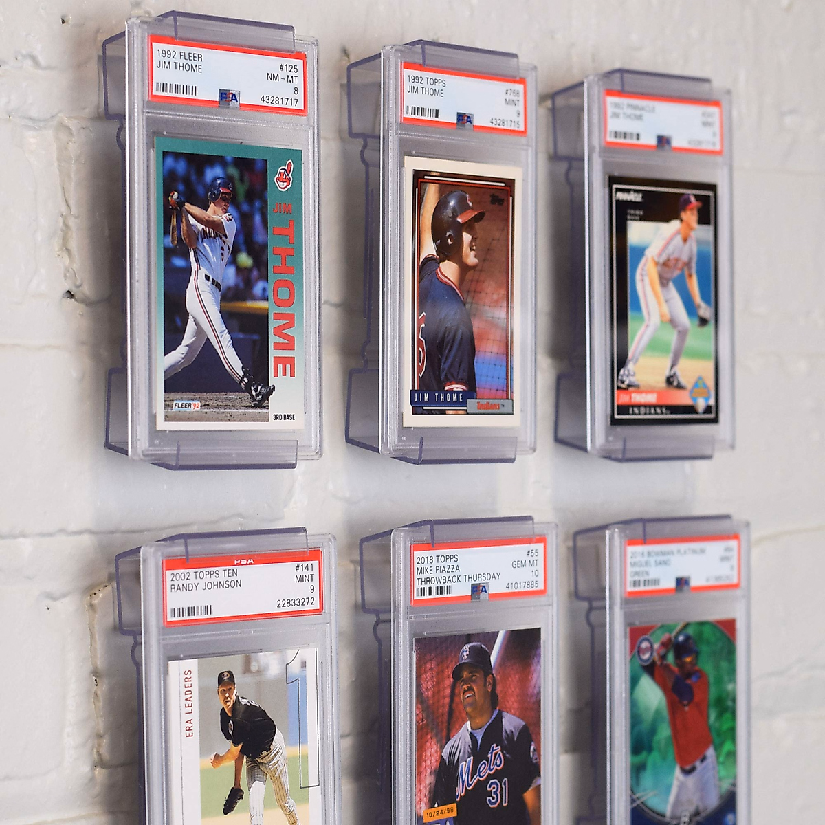 CollectorMount Card Mount 1 Pack, for Graded PSA Trading and Sports Cards, Shelf Stand or Wall Mount Display