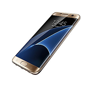 Samsung Galaxy S7 Edge Factory Unlocked Phone 32 GB - Internationally Sourced (Middle East/African/Asia) Version G935FD- Platinum Gold