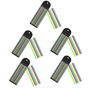 STOBOK Guided Reading Strips Highlight Strips 10 Sheets of Highlight Bookmarks for Children and Teacher Colorful Reading Tools for Kids Classroom Prize Easter Goodie Bag Stuffers