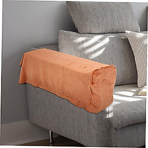 VICASKY Elastic Camel Sofa Arm Rest Covers 2 Pack Universal Armrest Protectors Comfortable Elastic Covers for Chairs Sofas