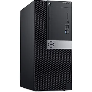 Dell OptiPlex 5070 Tower Intel Core i7-9700 4.7GHz Turbo 8GB RAM 250GB NVMe Win 11 Pro (Renewed)