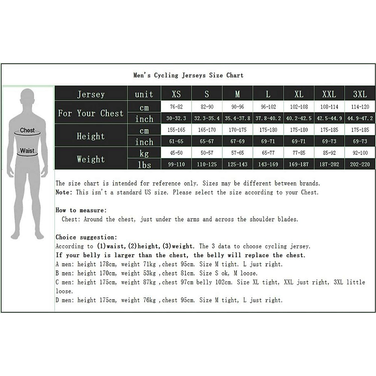 Men's Cycling Jerseys Summer Breathable Bicycle Shirts for Male Riding Clothing Quick Dry MTB Jersey