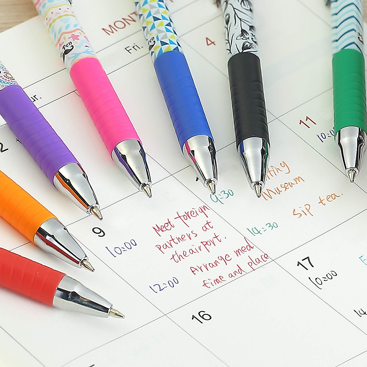 Mr. Pen Bible Journaling Pens 8-Pack - No Bleed, Vibrant Colors