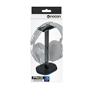 RIG Universal Gaming Headset and Headphone Stand - Featuring A Sturdy Metal Design and Rubber Base, Ideal for Your Gaming Setup