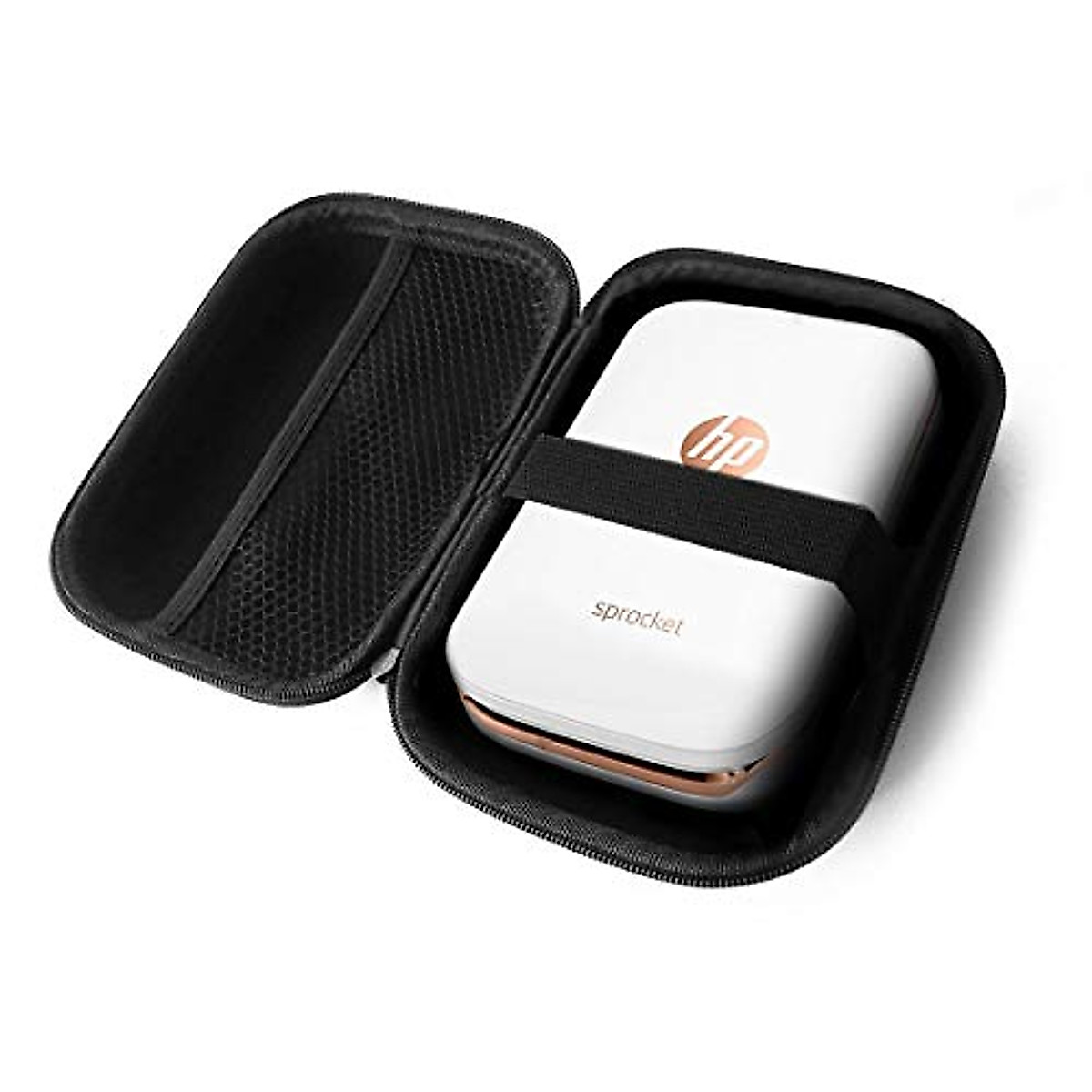 FitSand (TM Travel Zipper Carry EVA Hard Case for HP Sprocket Portable Photo Printer