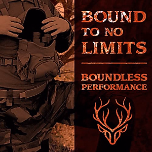 Binocular Harness Chest Pack for Men and Women - Our Bino Harness and case is Great for Hunting, Hiking, and Shooting - Bino Straps Secure Your Binoculars - Holds rangefinders, Phones, Bullets, ect