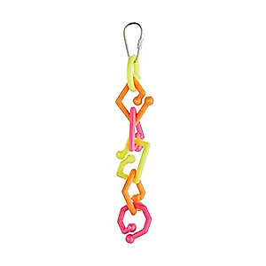You & Me Silly Links Chewing Assorted Bird Toy, Small