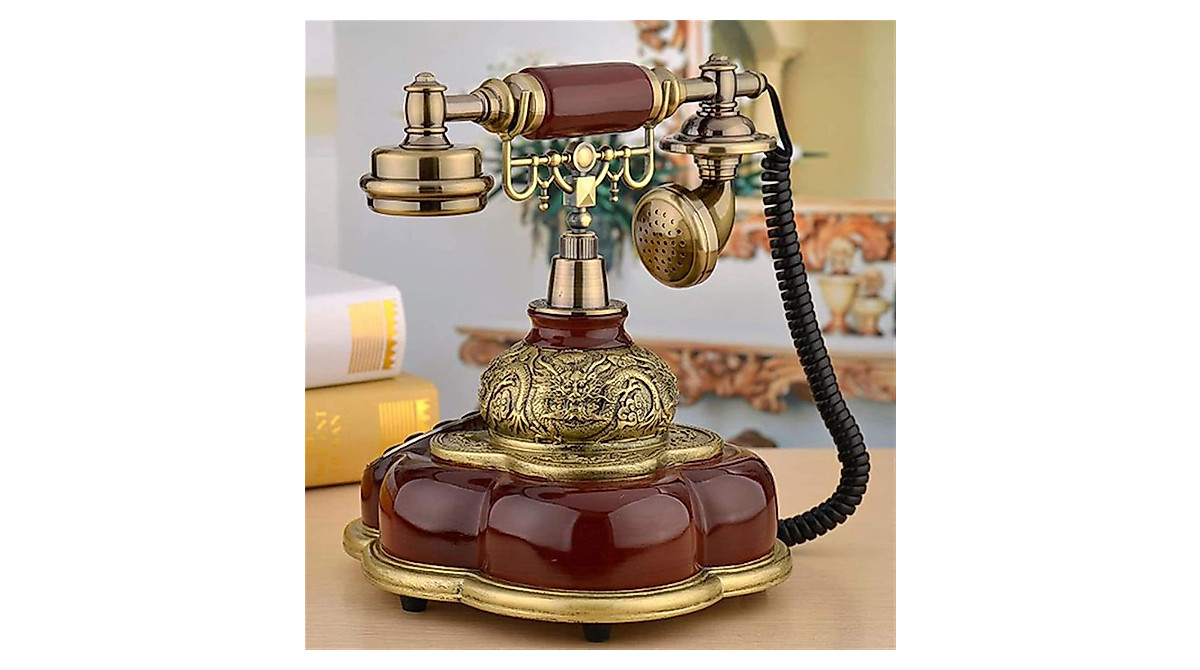 LIPPSY Retro Landline Telephone - Vintage Style Design