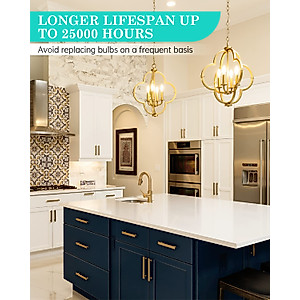 AMDTU E12 40 Watt Equivalent Frosted Small Base LED Bulb Candelabra Candle CA10 Dimmable Chandelier Light Ideal for Dining Rooms Living Rooms and bedrooms Long Lasting Light for Cozy Settings