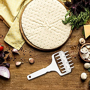 Norpro Docker for Pizza Crust or Pastry Dough, White