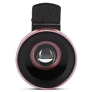 Mobile Phone Wide Angle Lens, Easy to Adjust Mobile Phone Macro Lens Micro Lens Shooting Enlarged Field of View Widely Applicable for Tablets for Smartphones