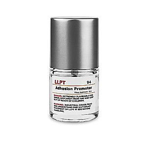 LLPT 94 Adhesion Promoter 10 Sponge Applicator Wipes 1 Bottle Primer Supplement Increase Adhesion Primer for Permanent Acrylic Double Sided Adhesives Mounting Molding Tape