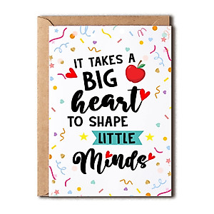 Teacher Appreciation Card - Greetings Card - Teacher Thank You Card - Teacher Appreciation Gift - Teacher Birthday Greeting Card.