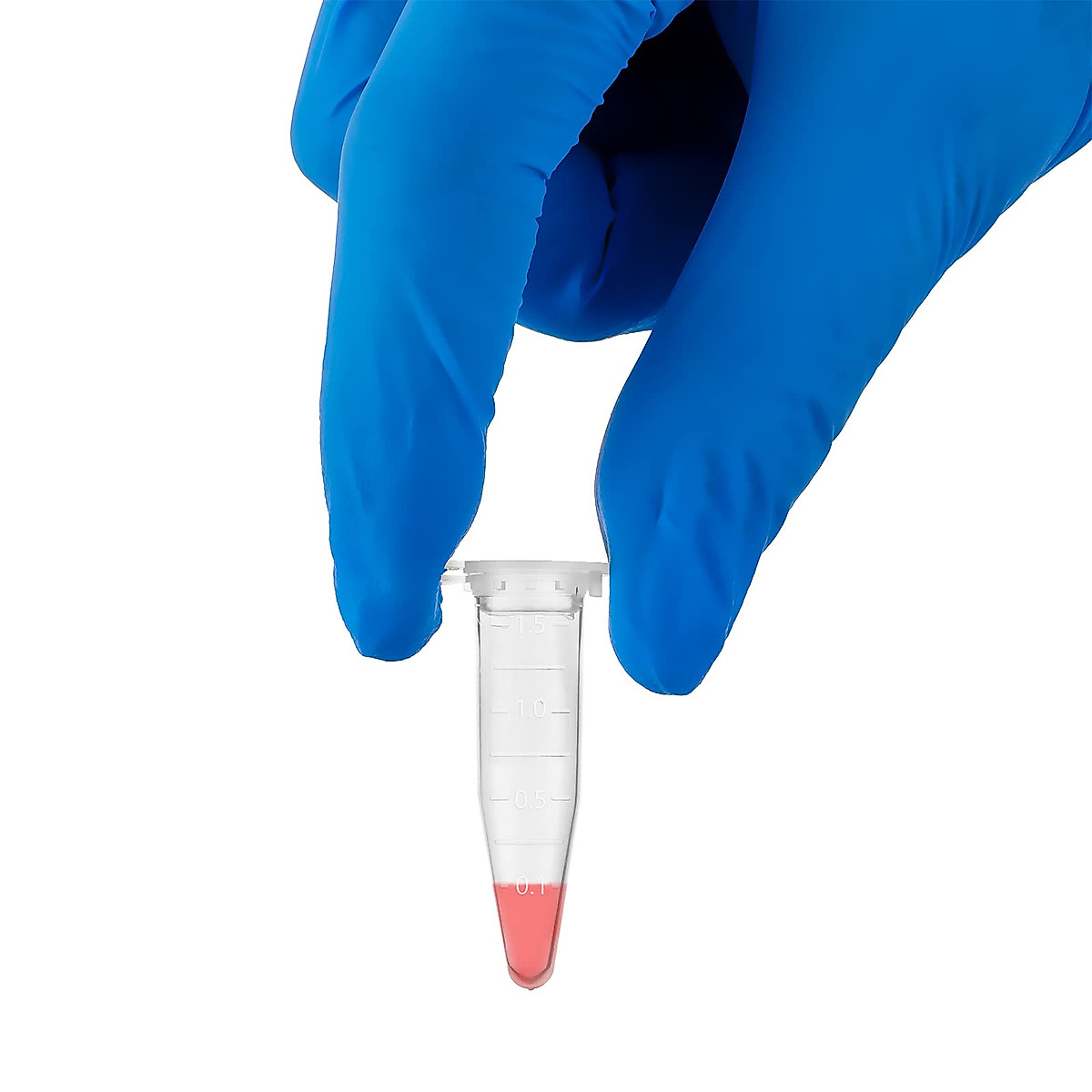 Ackers Science 500Pcs 1.5ml Polypropylene Graduated Microcentrifuge Tubes with Snap Cap,Natural