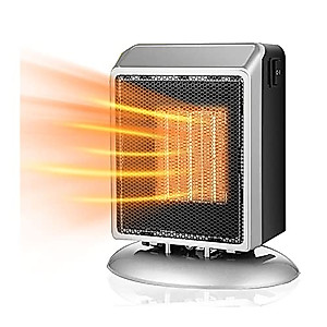 Outdoor Garden Heater Ceramic Heating Fan Heater Electric Heater For Home Electric Warm Fan Office Room Heaters Protection Air Heater Patio Heater (Color : 01, Size : JP)