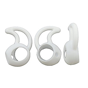 Zotech Replacement Covers and Hooks for Apple Airpods and EarPods 3 Pairs (White)