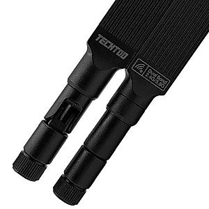 TECHTOO WiFi Antenna Dual Band 9 dBi 2.4/5.8GHz for Router AP - Security IP Camera - USB Card Adapter - PCI PCIe Cards - Range Extender - PC Desktop - Drone - PS4 Build (2.4/5.8GHz RP-SMA 2-Pack)