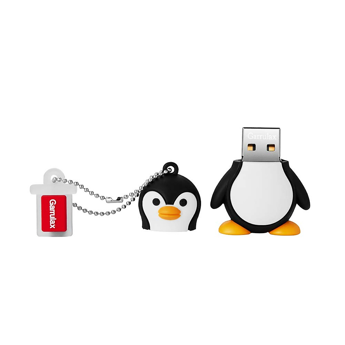 GARRULAX USB Flash Drive, 8GB / 16GB / 32GB USB 2.0 Updated Waterproof USB Memory Stick Date Storage Pendrive Thumb Drives (32GB, Cute Penguin)