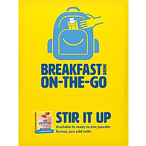 Carnation Breakfast Essentials Ready-to-Drink, Creamy Strawberry, 8 FL OZ Bottle (Pack of 6) (Packaging May Vary)