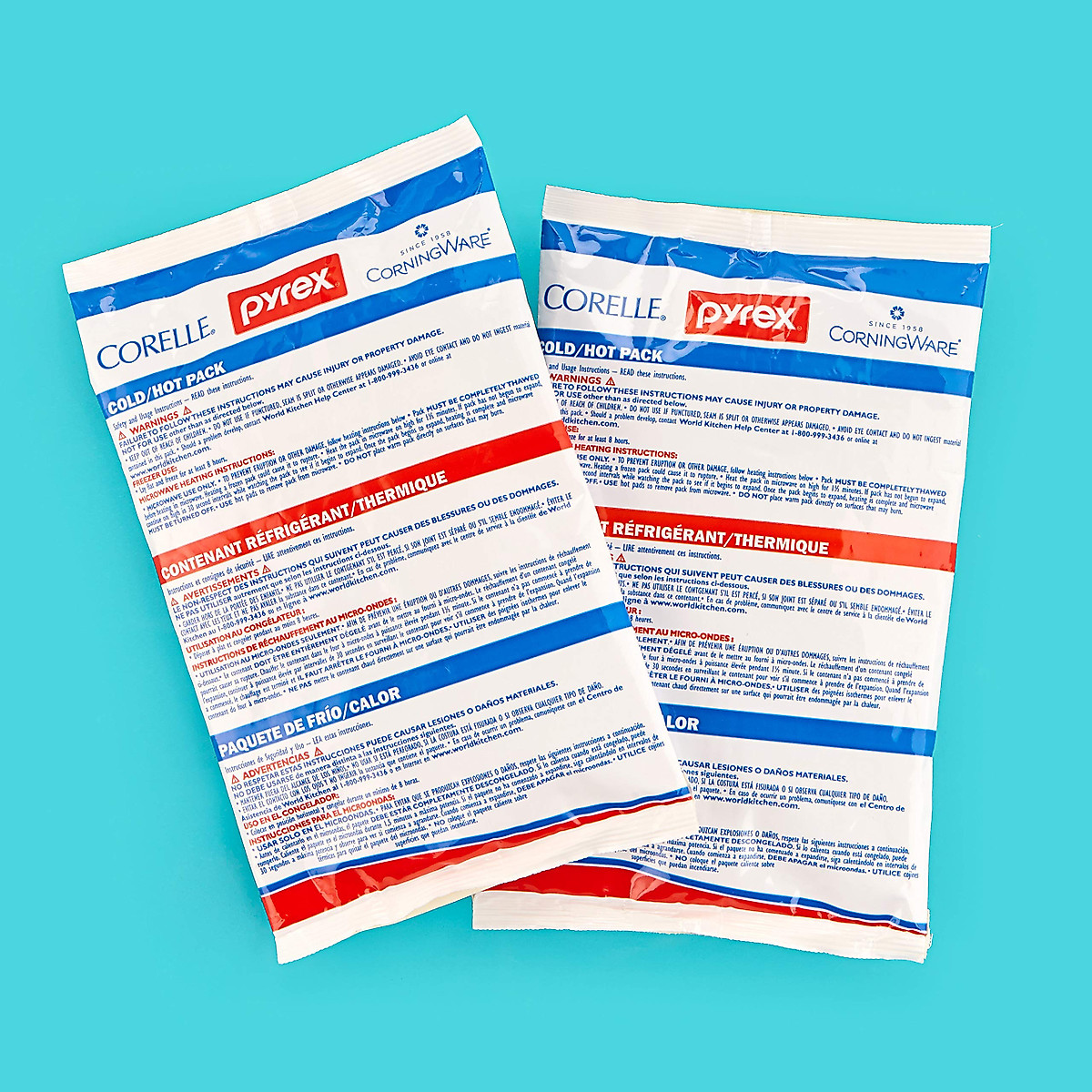 Pyrex Easy Grab 9-Piece Glass Baking Dish Set with Lids and Insulated Carrier, Glass Food Storage Containers with Insulated Bag and Hot/Cold Packs, Non-Toxic, BPA-Free Lids, Bakeware Set