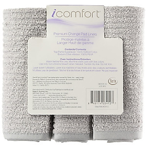 Serta iComfort Premium Change Liners, Gray - 3 Count