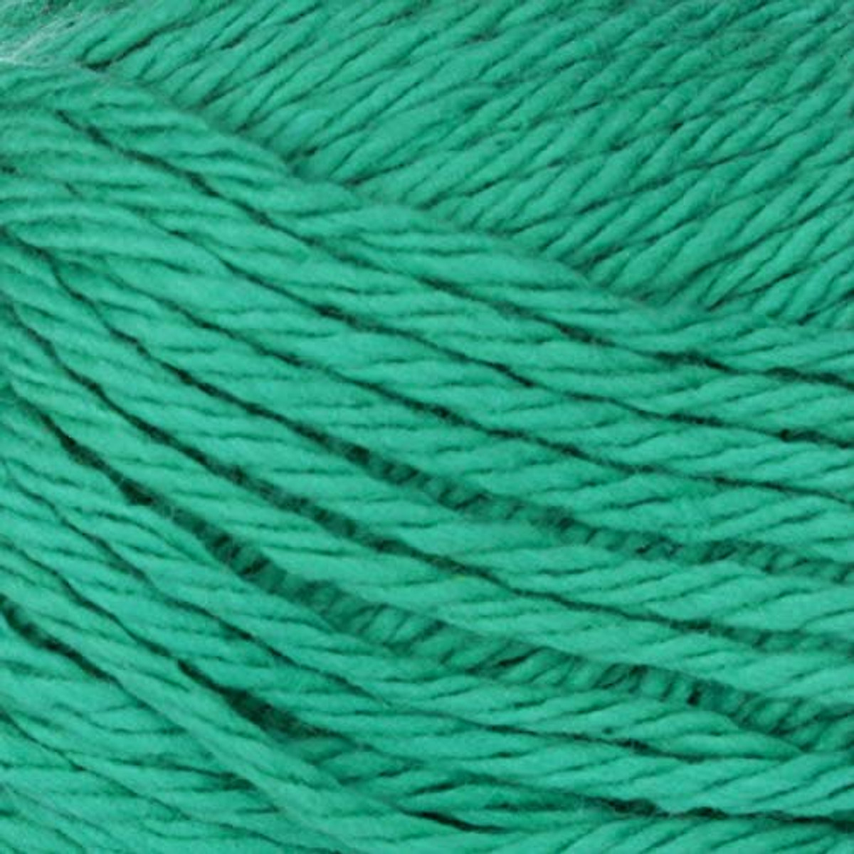 Bernat Handicrafter Cotton Solids Yarn, 1.75 oz, Gauge 4 Medium, 100% Cotton, Emerald