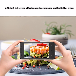 PUSOKEI 4G Cell Phone, Unlocked Android Smartphone, 2GB RAM 32GB ROM, 4.66 Full HD Screen, Dual SIM Slot, Pro Grade Camera, Face Recognition, WiFi, BT, Long Battery Life (Gold)