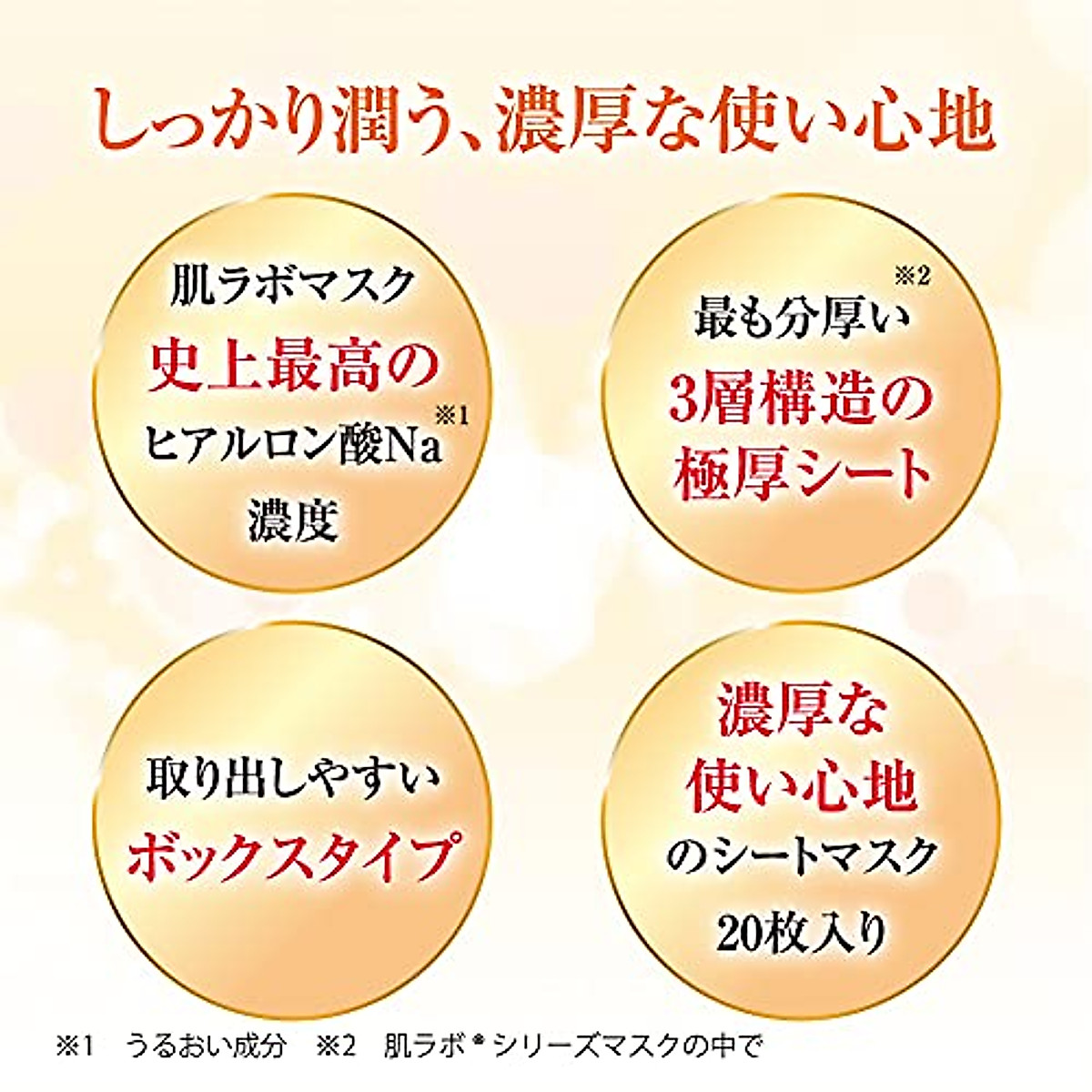 Hada Labo Gokujun Perfect Mask 20 Sheets