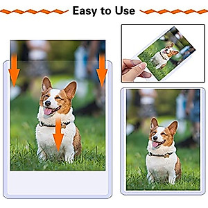 SEPGLITTER 55PCS 3 x 4 Inch Card Sleeves